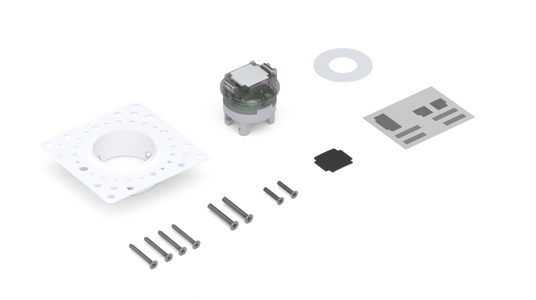 MOTION SENSOR 360 PLASTER IN - VOLT FREE (DRY CONTACT) — Faradite